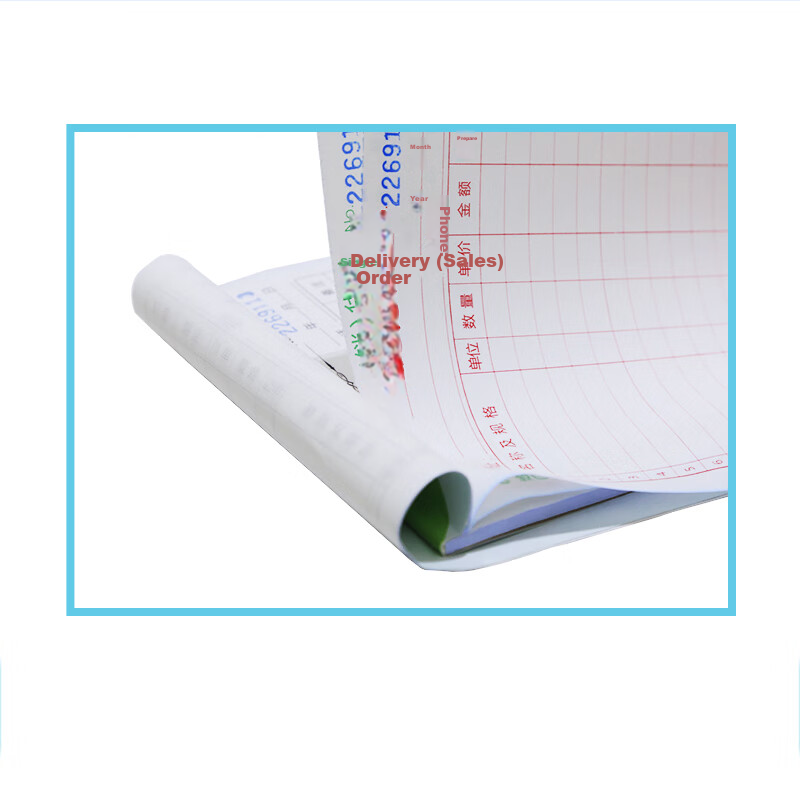 [Супер бестселлер] SIMAA 10-пакет, двухчасточная записка доставки 36k 175 * 128 мм, 20 комплектов / книга, записка