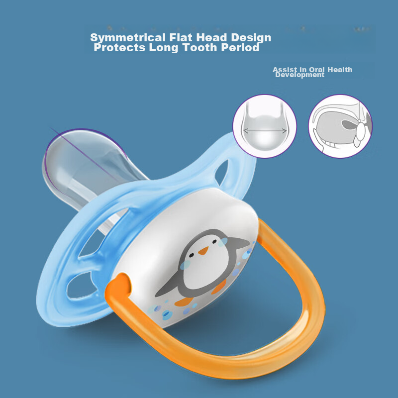 AVENT Philips AVENT, Breathable Pacifier Silicone (0-6 Months), Purple, Single Pack, SCF081/01