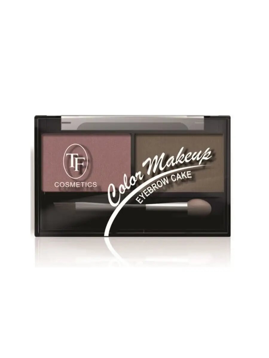 Тени для бровей набор Eyebrow cake 03 коричнево-серая
