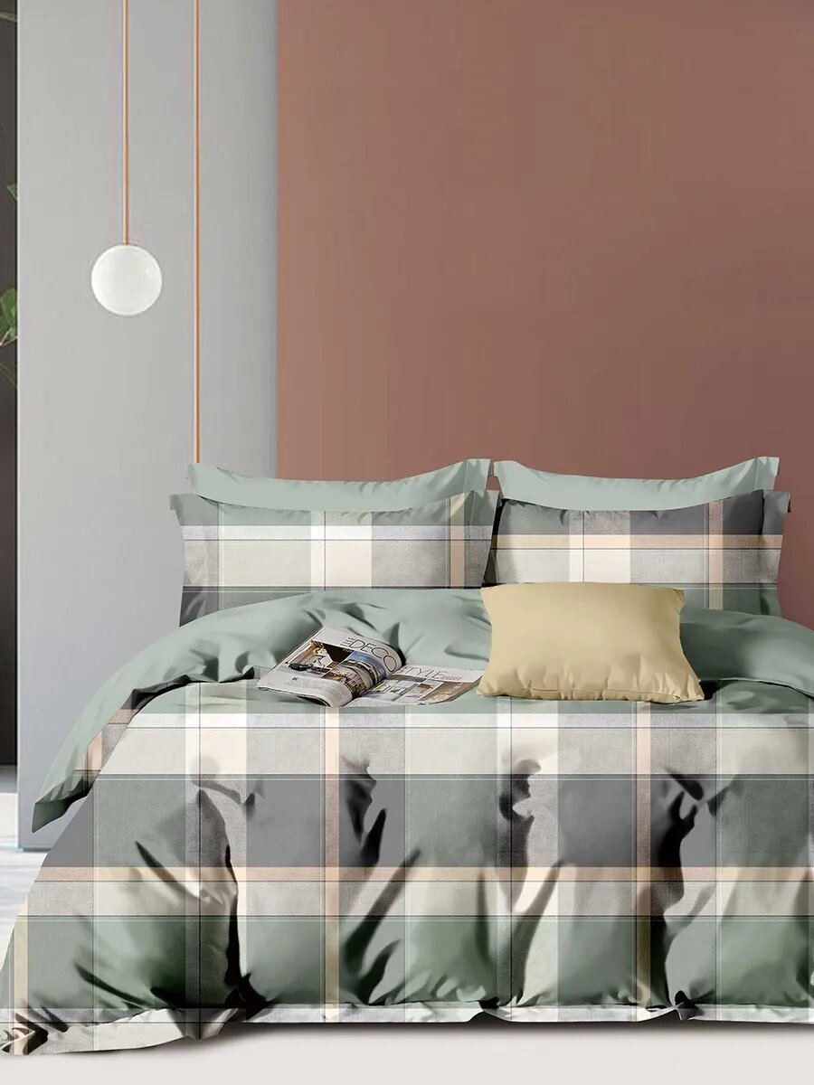 Постельное белье евро фланель хлопок Flannel