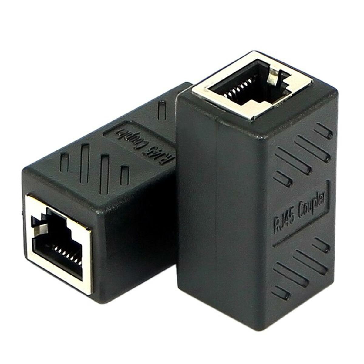 Высококачественный сетевой сетевой разъем LAN-адаптер-удлинитель RJ45 Ethernet-кабель-удлинитель