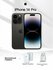 Apple Смартфон iPhone 14 Pro 6.1“ 3200mAh Nano SIM+E-SIM JP 6/128 ГБ