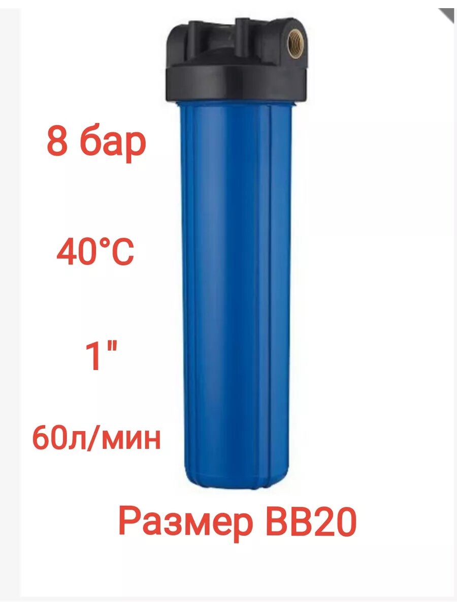 Магистральный фильтр ВВ20 1"