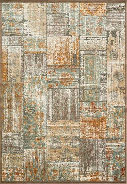 Ковер бельгийский на пол в гостиную в спальню 160х230 см лофт модерн ворс 6 мм 58218 ковренок