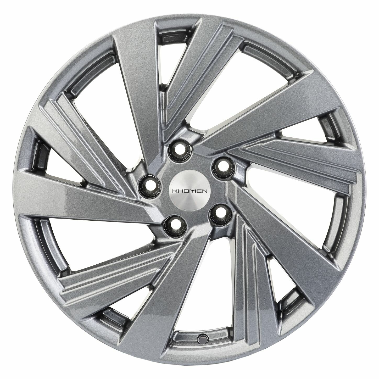 Колесный диск Khomen Wheels KHW1801 18x7.5" PCD5x108 ET40 D60.1 GRAY