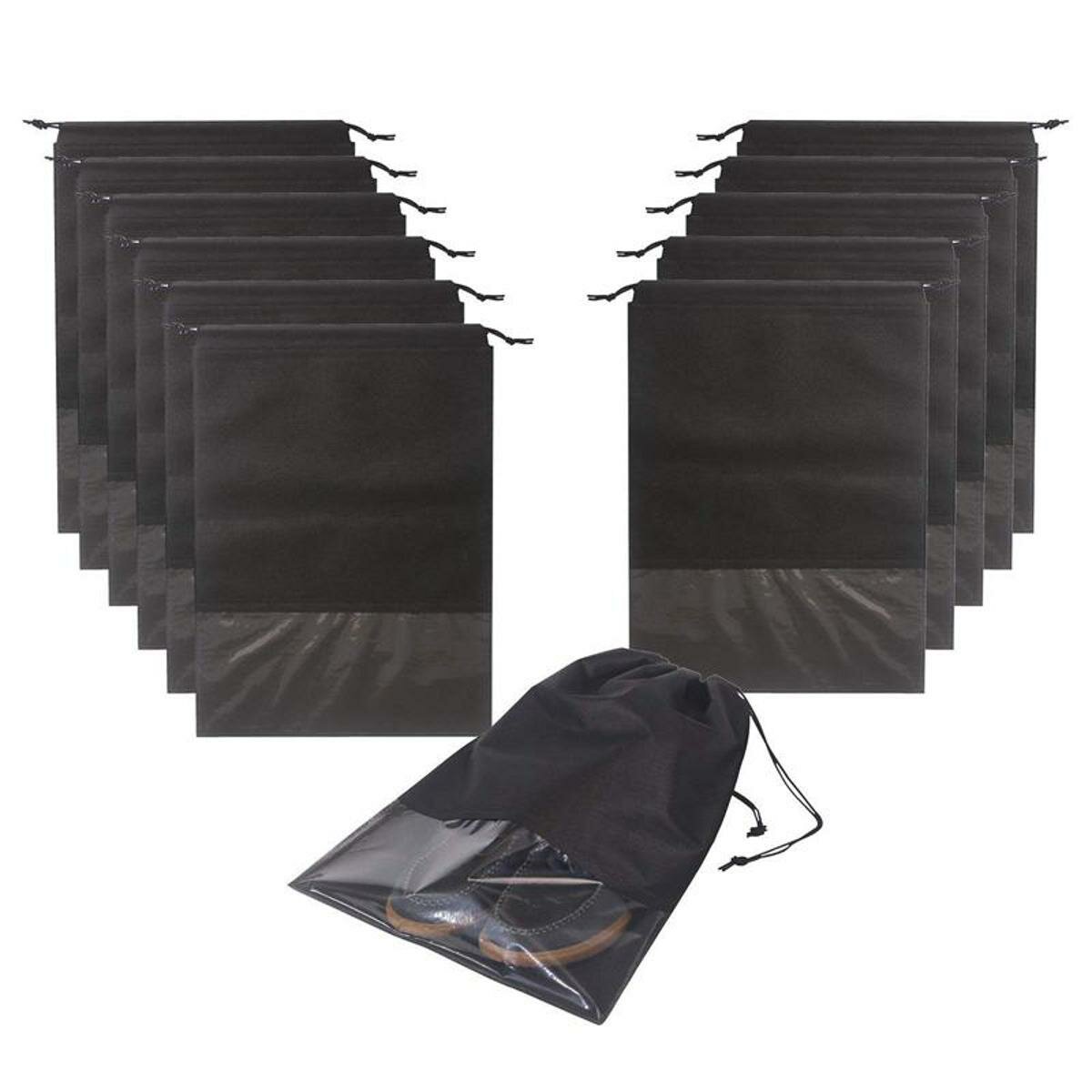 12 шт. Tl сумки для обуви водонепроницаемые нетканые для хранения с веревкой для и для обуви органайзеры для упаковки, о