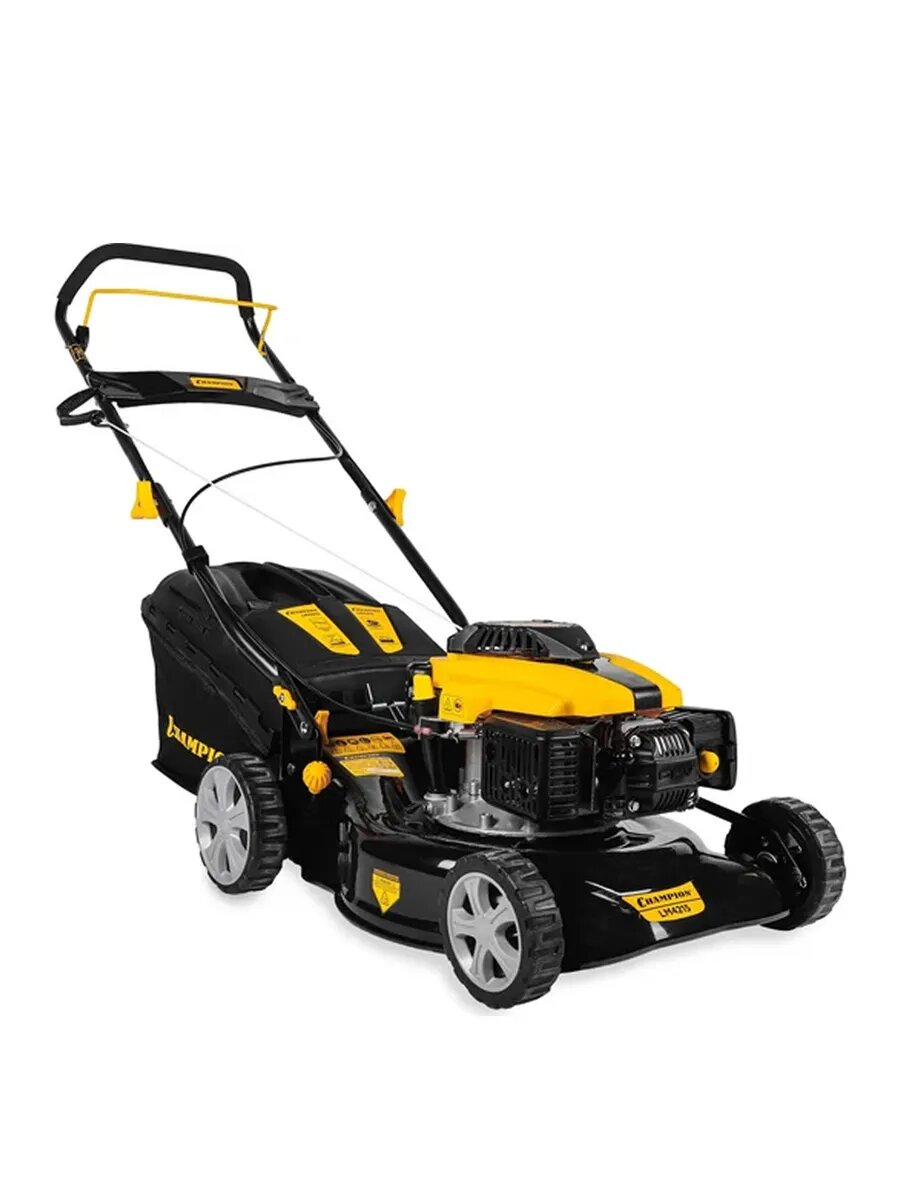 Бензиновая газонокосилка Champion LM4215, мощность 1500Вт, ширина скашивания 42см