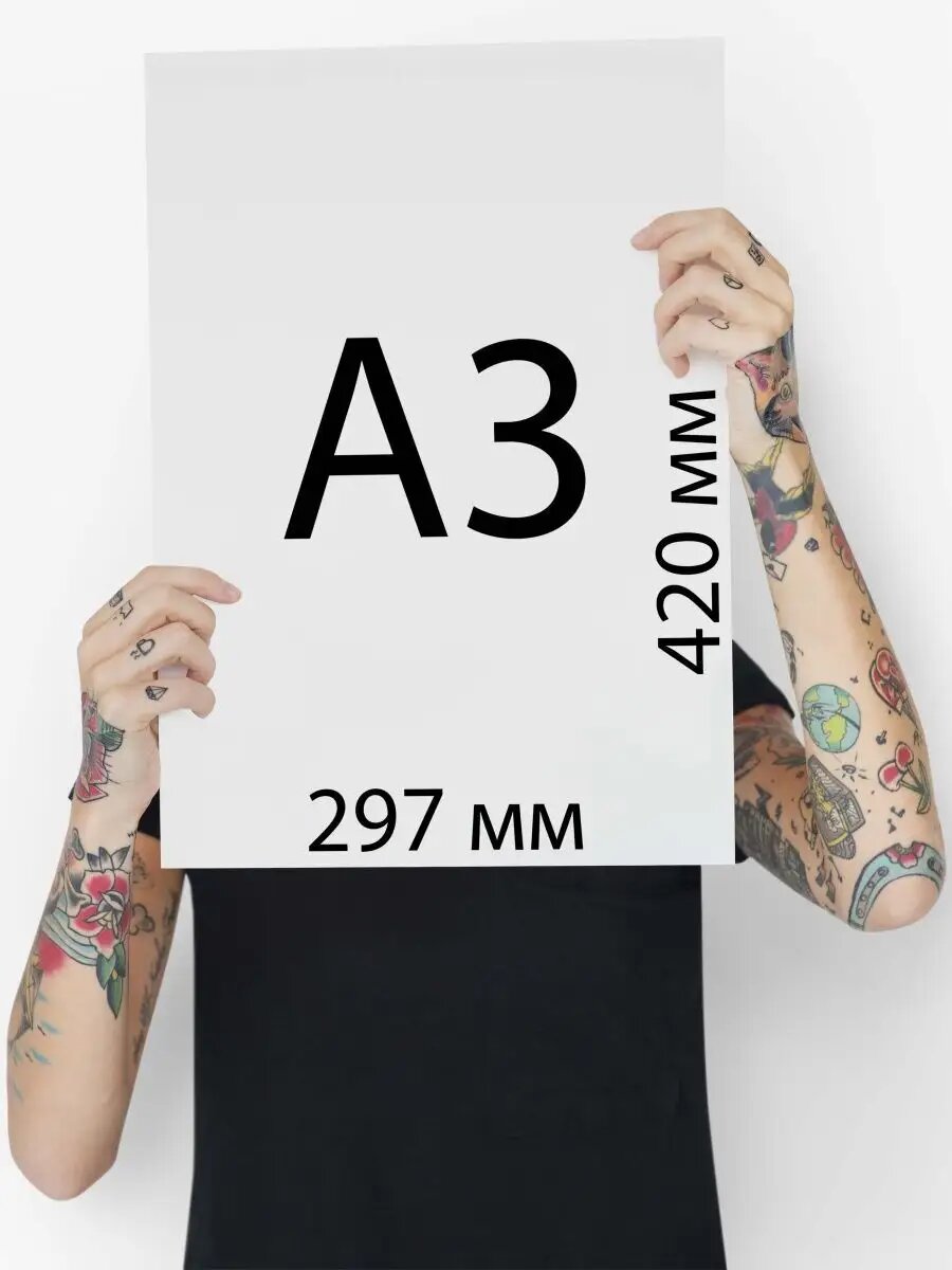 Плакат, Постер (А3 постер на стену)