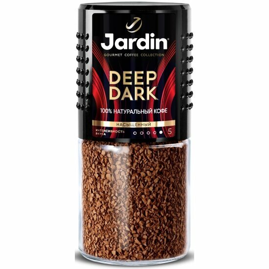 Кофе растворимый Jardin DEEP DARK 95 г, стекло