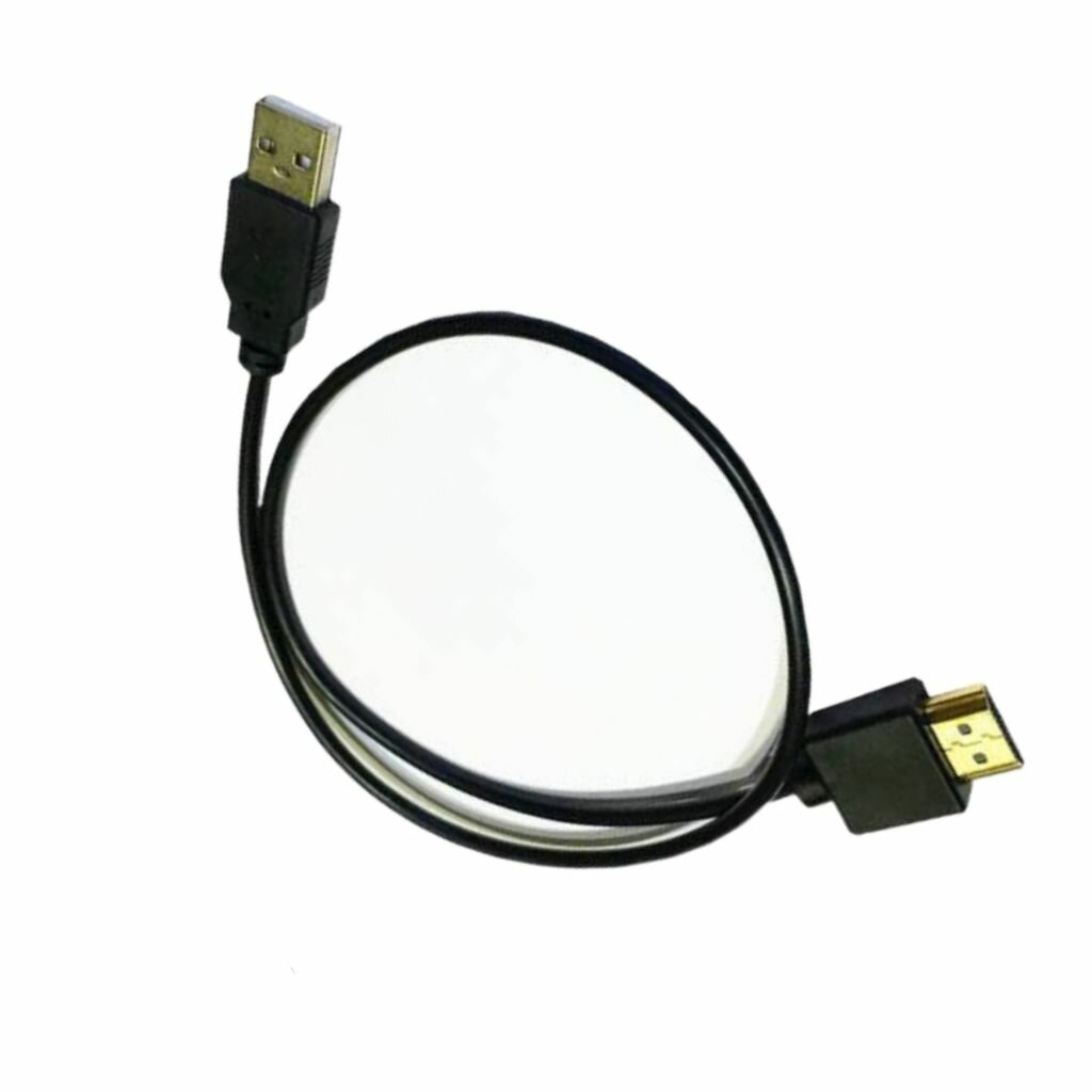 USB-концентратор, Кабель USB мужской на HDMI мужской для питания длиной 0.5 метра,