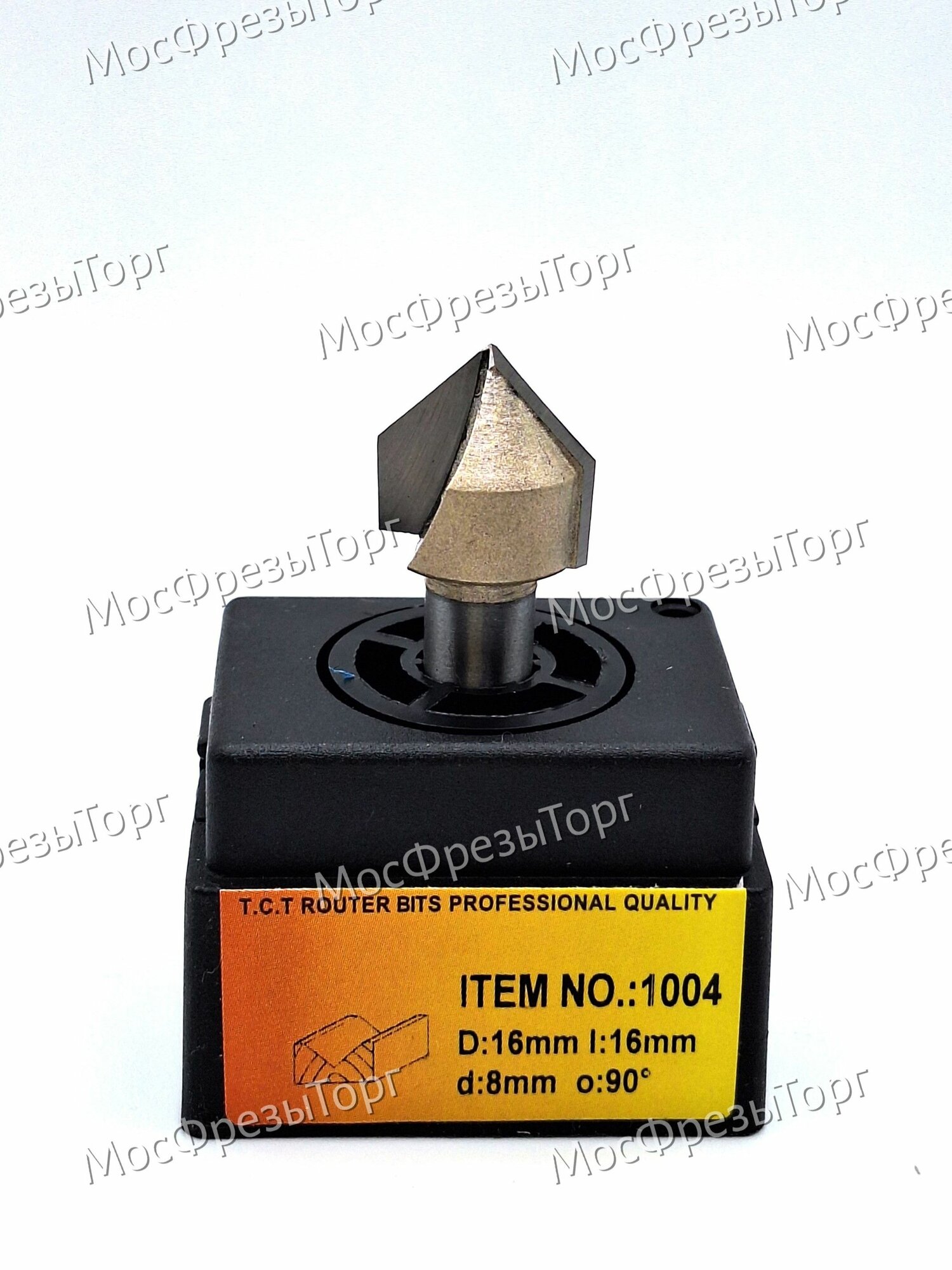 Фреза Глобус 1004 D16 h16, хвостовик 8 мм, 90 градусов