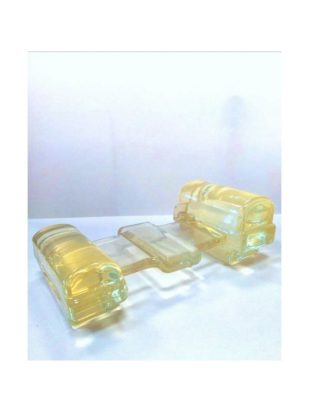 Подушка рессоры для а/м УАЗ 452 (полиуретан) "ПИК" (прозрачный) ТЭП