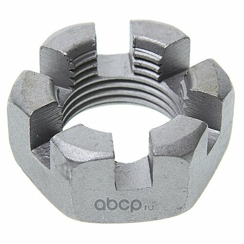 Гайка маз пальца рулевого м24х2 корончатая тефлон megapower MegaPower 90000040