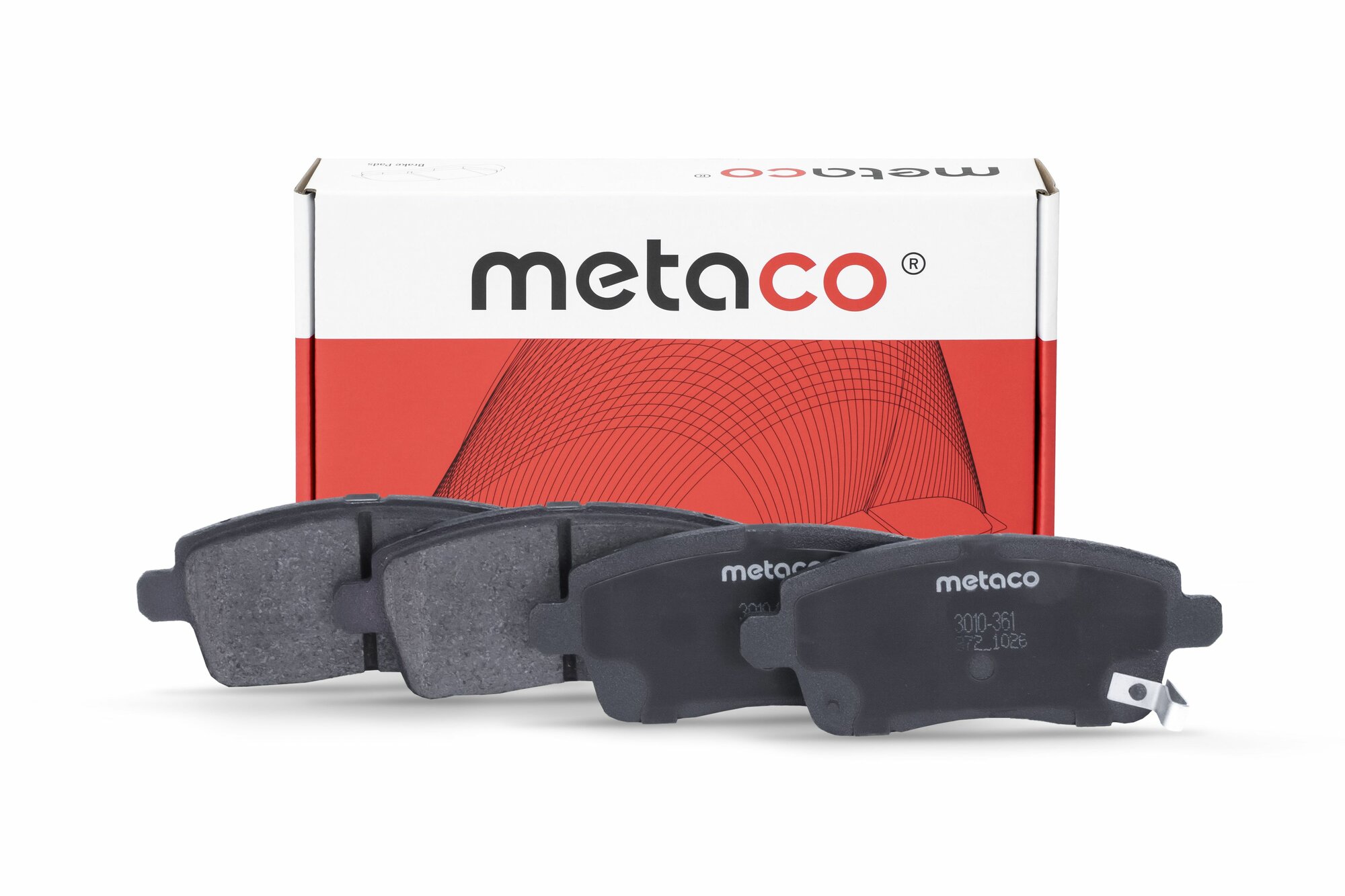 Колодки тормозные дисковые METACO задние, Chery Чери Tiggo 7 Pro Тигго 7 Про, 3502500SC01A, T1C-3502080, 3010-361, комплект