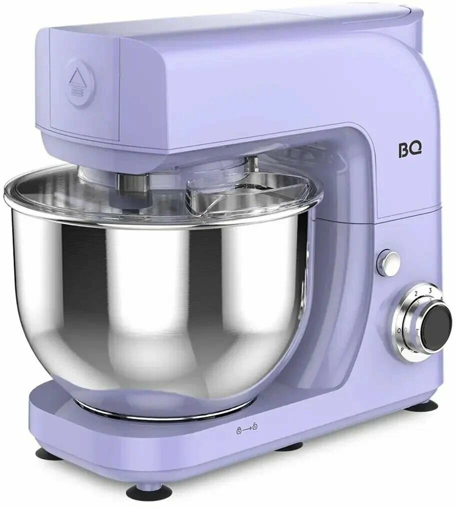 Миксер BQ-MX621, мощность 1600 Вт, нержавеющая стальная чаша, 5 л, 6 скоростных режимов