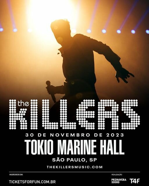 The Killers - Live Primavera Sound (2023) Sao Paulo Blu-ray (блю рей)