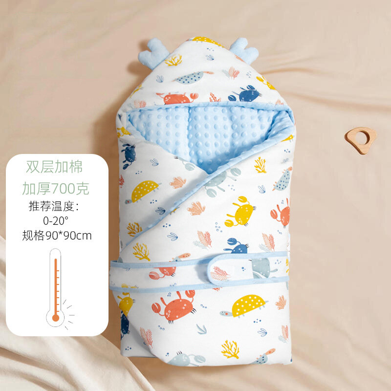 Одеяло "Doudou", для новорожденных, хлопок, 90x90 см