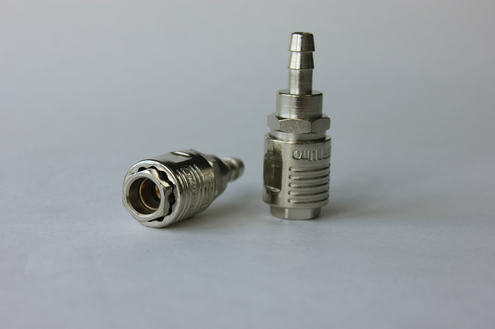 Быстросъемное соединение GAV 112/C3, D10 (елочка), комплект из 2 шт.