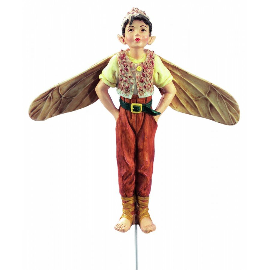 Фигурка декоративная, цветочная фея Вереск