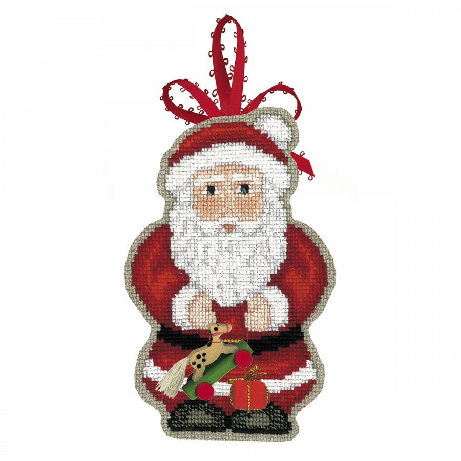 Набор для вышивания елочной игрушки PERE NO? L (Дед мороз)