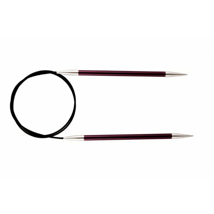 Спицы круговые Zing 6мм/80см, KnitPro, 47133
