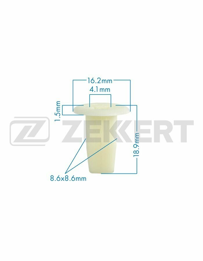 Клипса крепежная Honda Mazda Mitsubishi Nissan Toyota (цена за 10 шт.)
