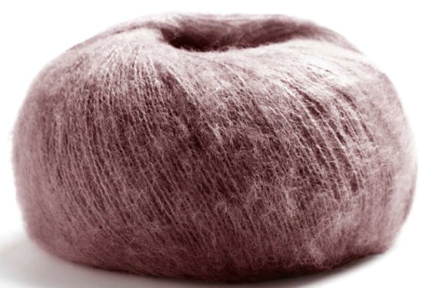 Cusi /Кузи/ пряжа Lamana, 100% альпака, 50г/225м (06, maronenbraun (каштаново-коричневый), коричневый)