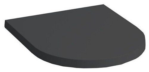 Laufen Kartell Сиденье с крышкой для унитаза, с микролифтом, съемное, цвет черный глянцевый (со скла