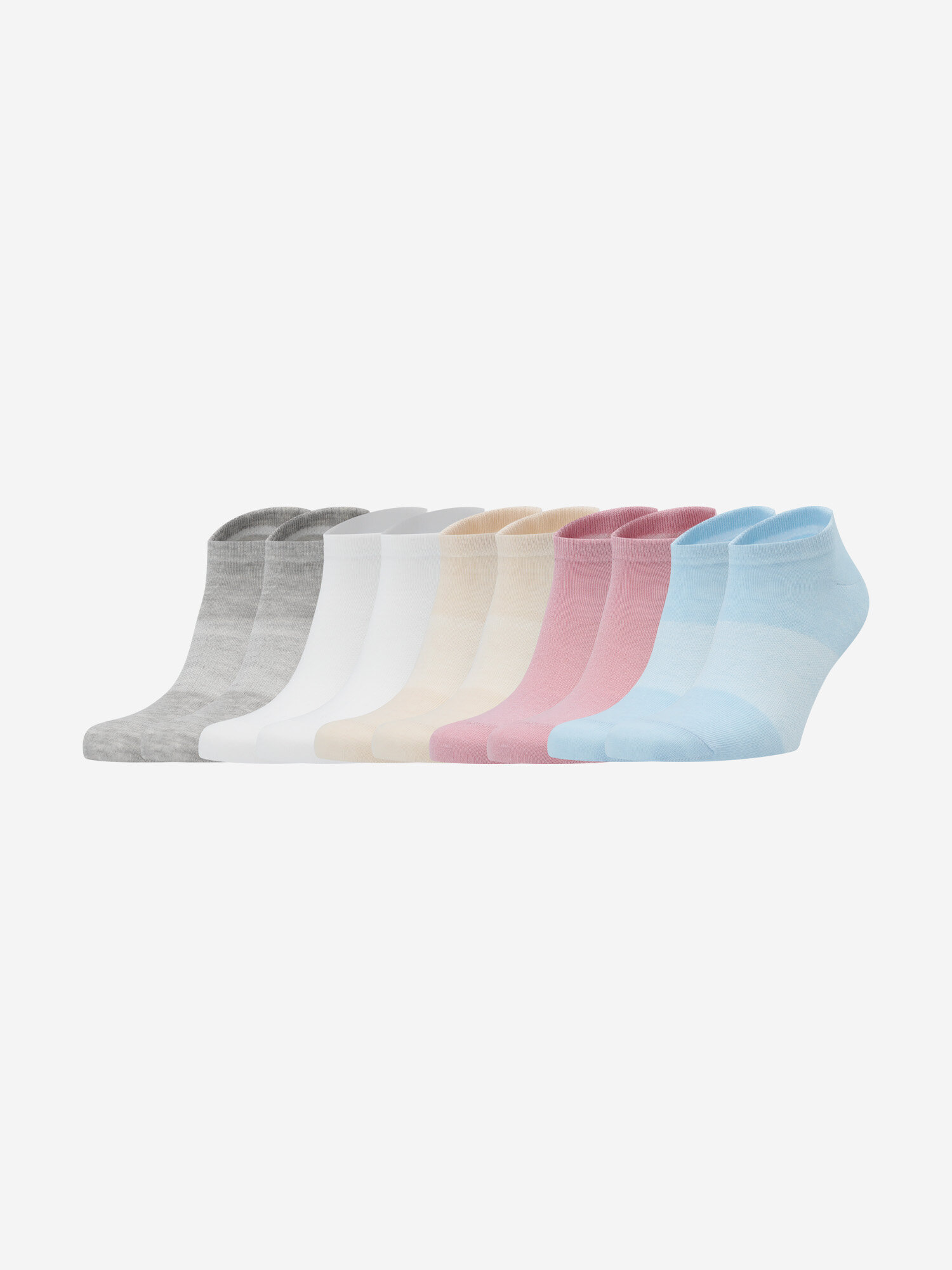 Носки GSD Unisex Sneaker socks 10-pack, комплект