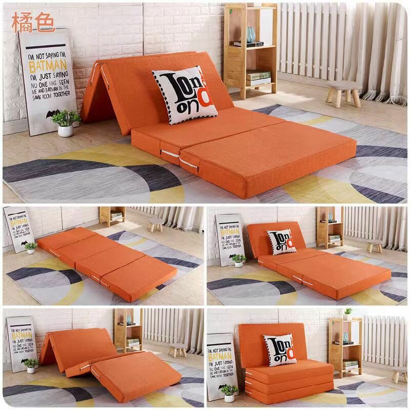 O складной матрас без пружин, 80х200 см (толщина 10 см)