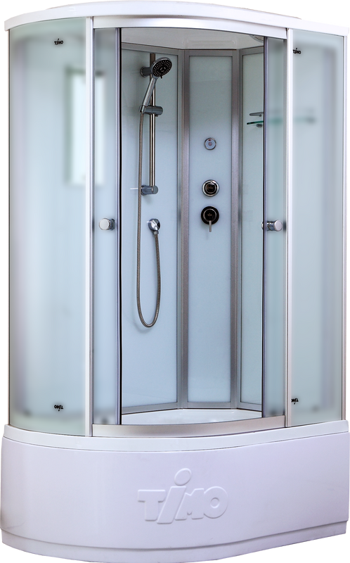 Душевая кабина Timo Standart T-6620SFR Silver Fabric R с высоким поддоном