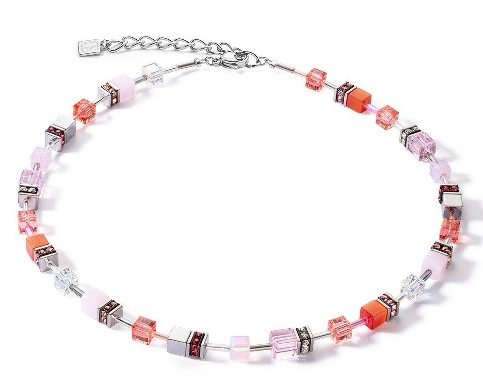 Колье, горный хрусталь, Swarovski Zirconia