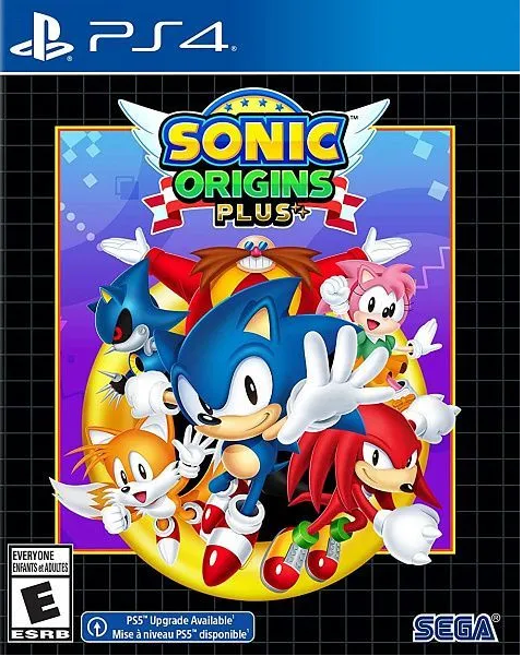 Игра Sonic Origins Plus с артбуком для PS4 (CUSA 40844) (Русские субтитры)