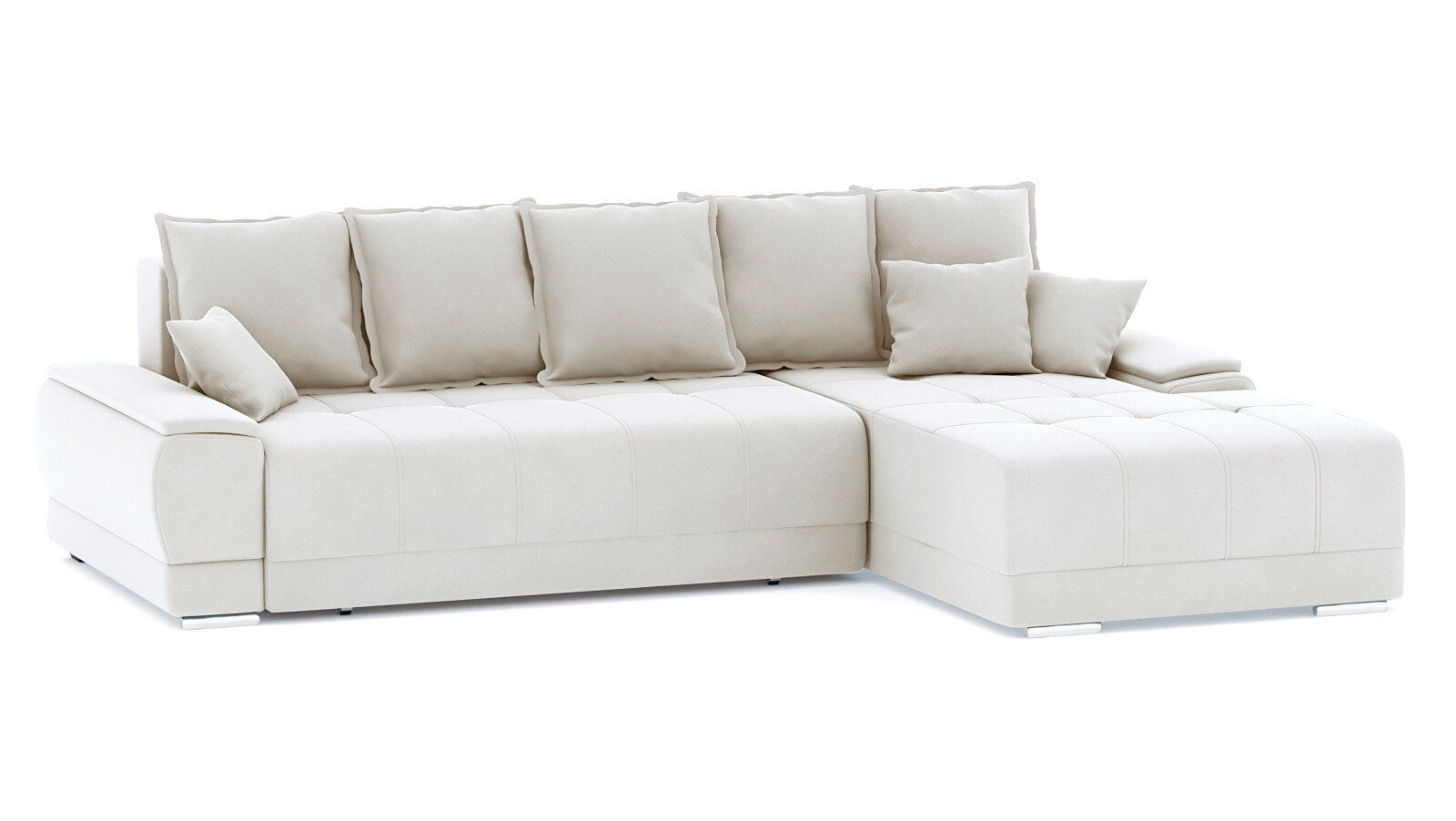 Диван угловой Nordviks, Крем