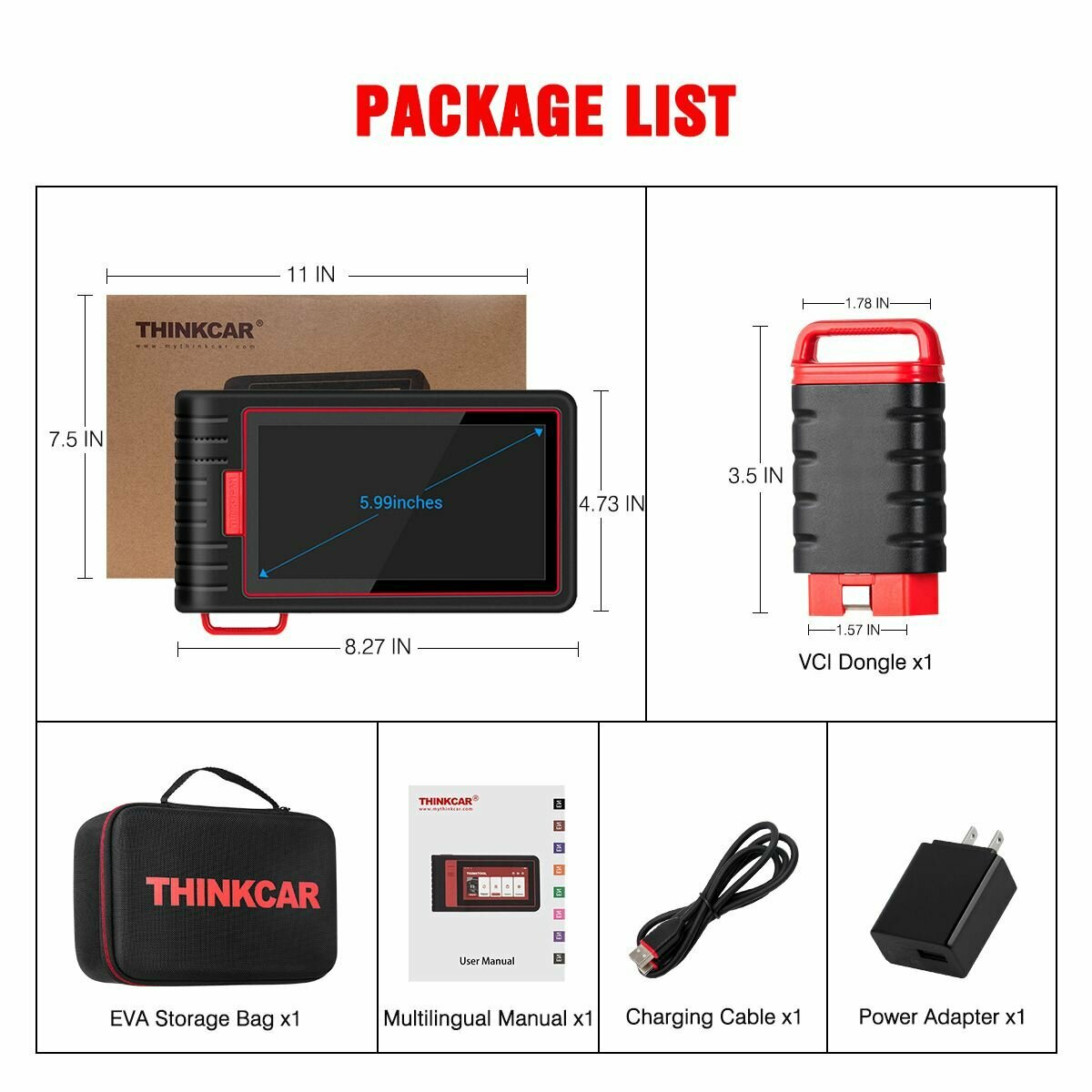 Thinkcar Thinkscan Max2 OBD2 сканер пожизненное бесплатное обновление диагностический инструмент сканирования с протоколом CAN-FD, диагностика всех систем и 28+ сбросов