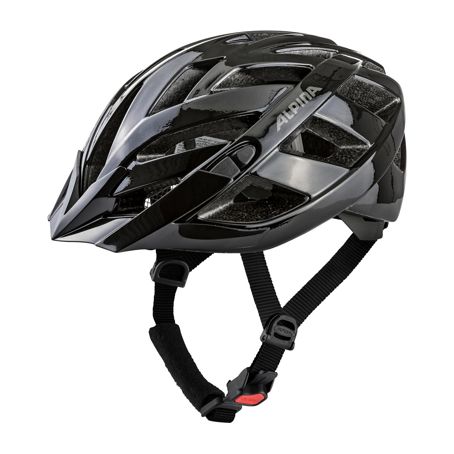 Велошлем ALPINA Panoma Classic Black Gloss (см:56-59)