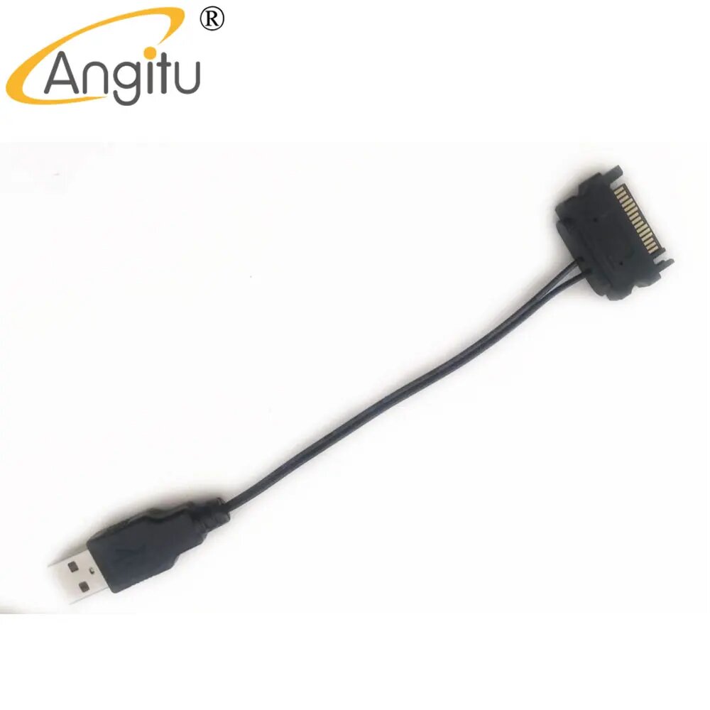 Angitu 5V USB к Sata кабель адаптера питания для ноутбука 2,5 жесткого диска HDD