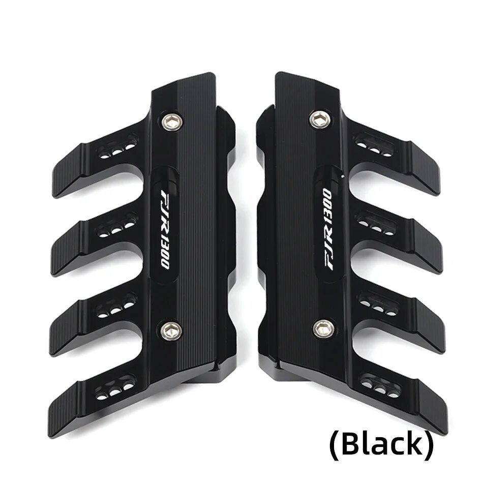 Защита для передней вилки мотоцикла YAMAHA FJR1300 FJR 1300 2019 2020, защитный блок, переднее крыло, ползунок против падения, аксессуары Черный, black