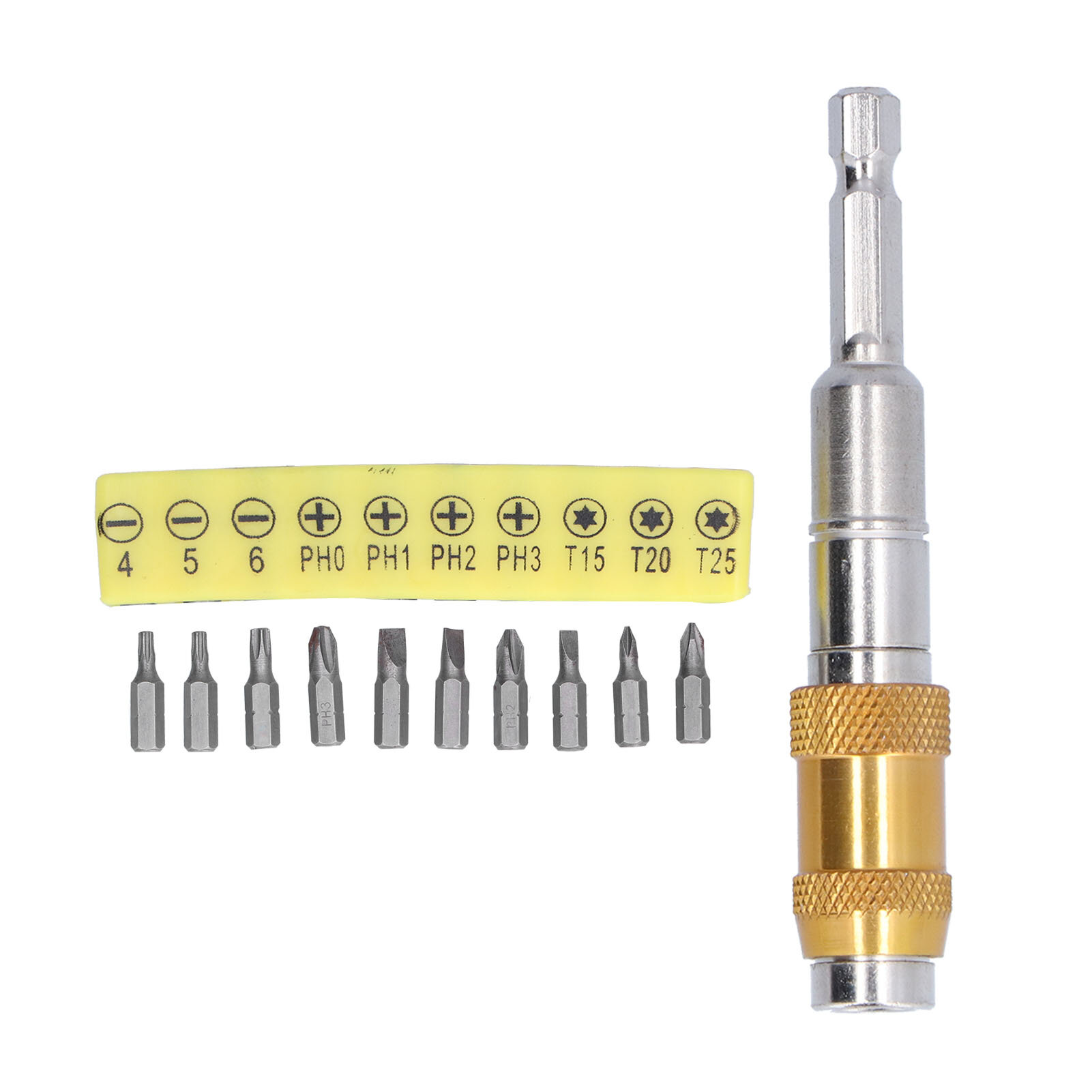 Гибкий удлинитель бит, магнитный, 1/4 дюйма, шестигранный