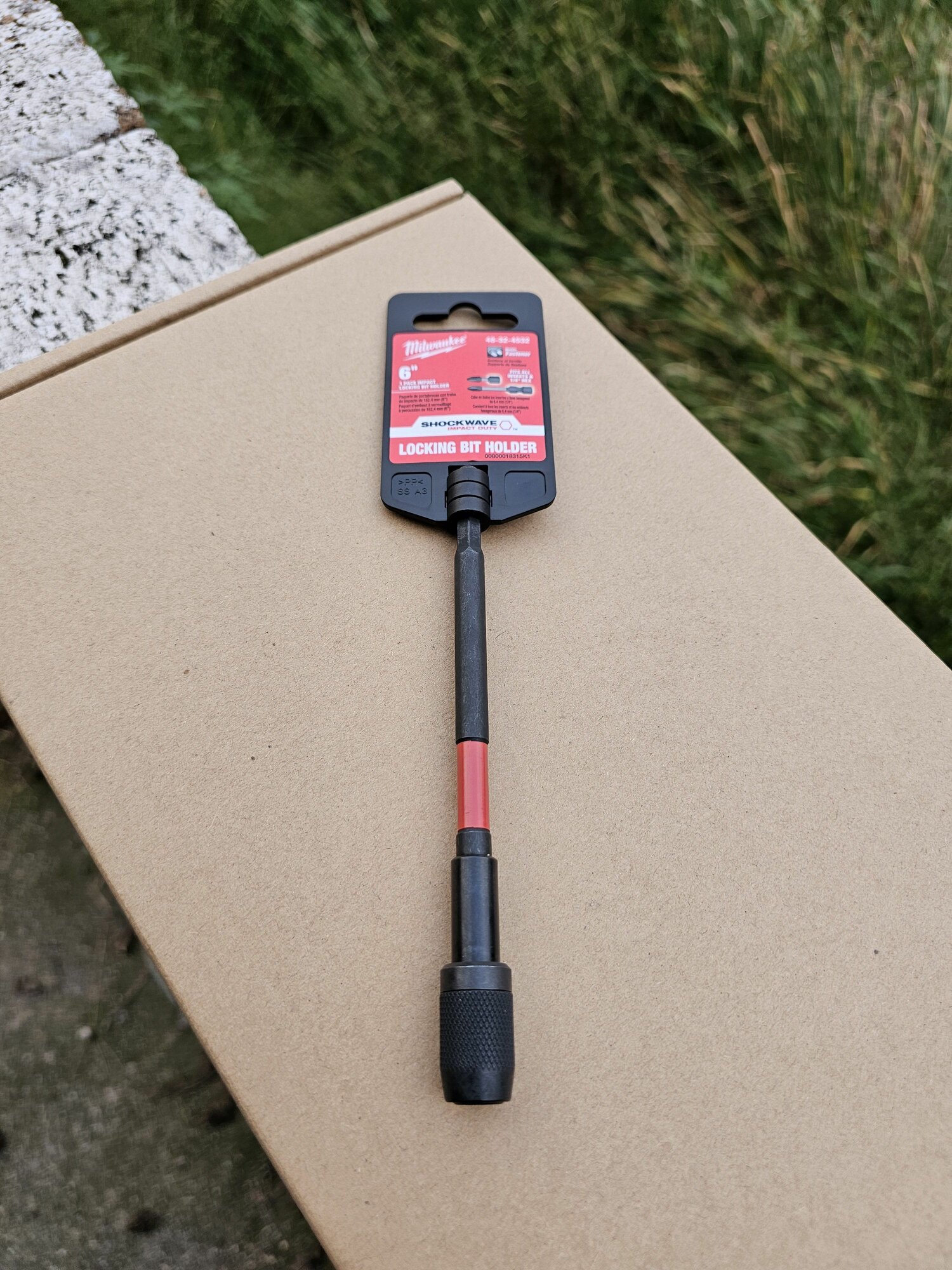 Магнитный ударный держатель для бит с фиксатором 152мм Milwaukee 4932471824