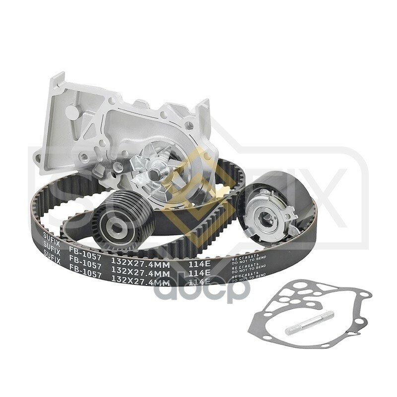 Комплект ремня ГРМ с водяным насосом LADA LARGUS SUFIX арт. FB1010K