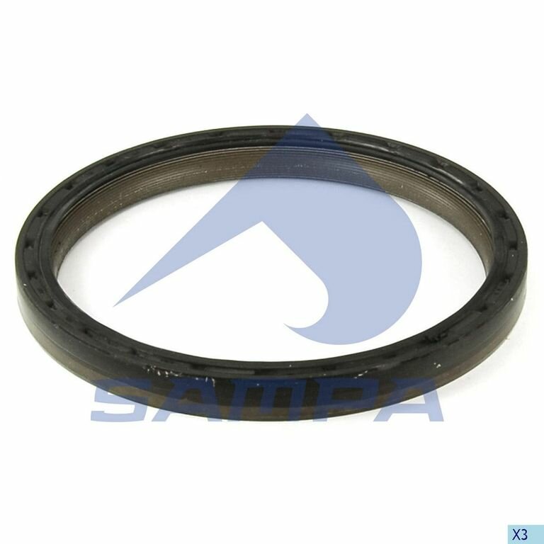 Сальник коленвала задний для Камаз 5490, МАН арт 021072 SAMPA