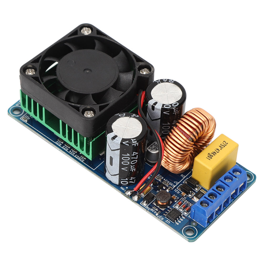 Плата цифрового усилителя мощности HIFI класса D 500 Вт, аудиозапчасти высокой мощности, плата IRS2092SAMP