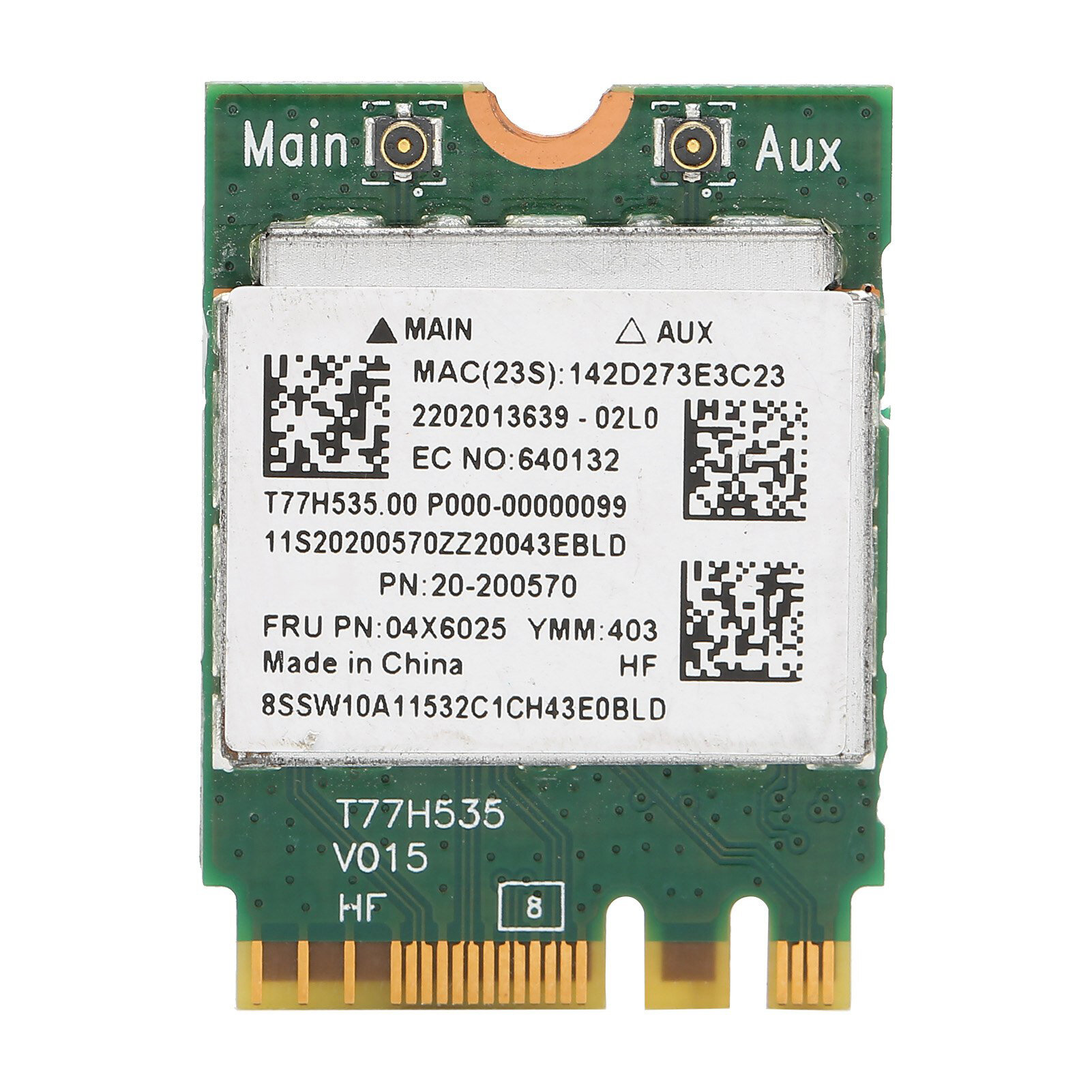 Беспроводная сетевая карта RTL8723BE FRU 04X6025 300M NGFF Wi-Fi Bluetooth-адаптер WLAN 2,4 ГГц