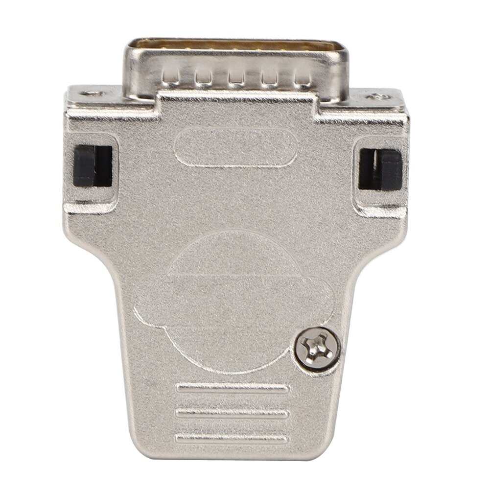 DB15P-180 D-SUB Serial Connector Metal Shell 15 Pin Male Interface Adapter
