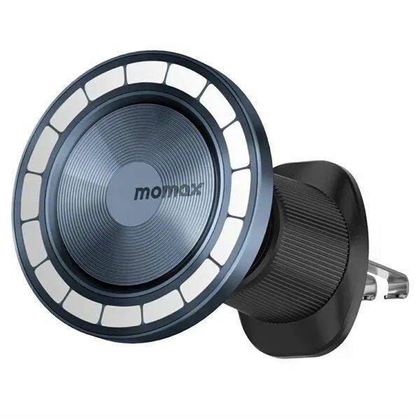 Автомобильный держатель с аромадиффузором Momax 1-Move Relaxaire Magnetic Car with Air Freshener - темно-серый