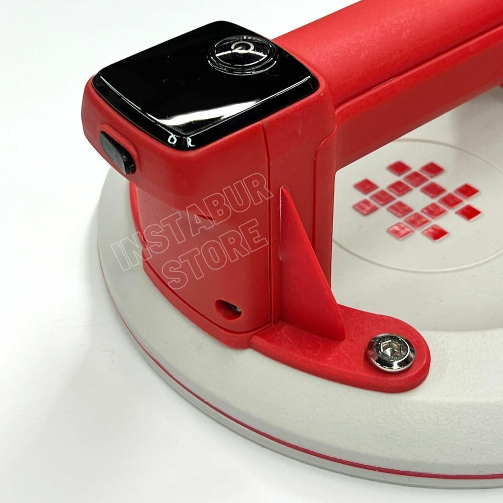 Присоска электрическая DLT P618A-W для рельефной плитки с авто подкачкой