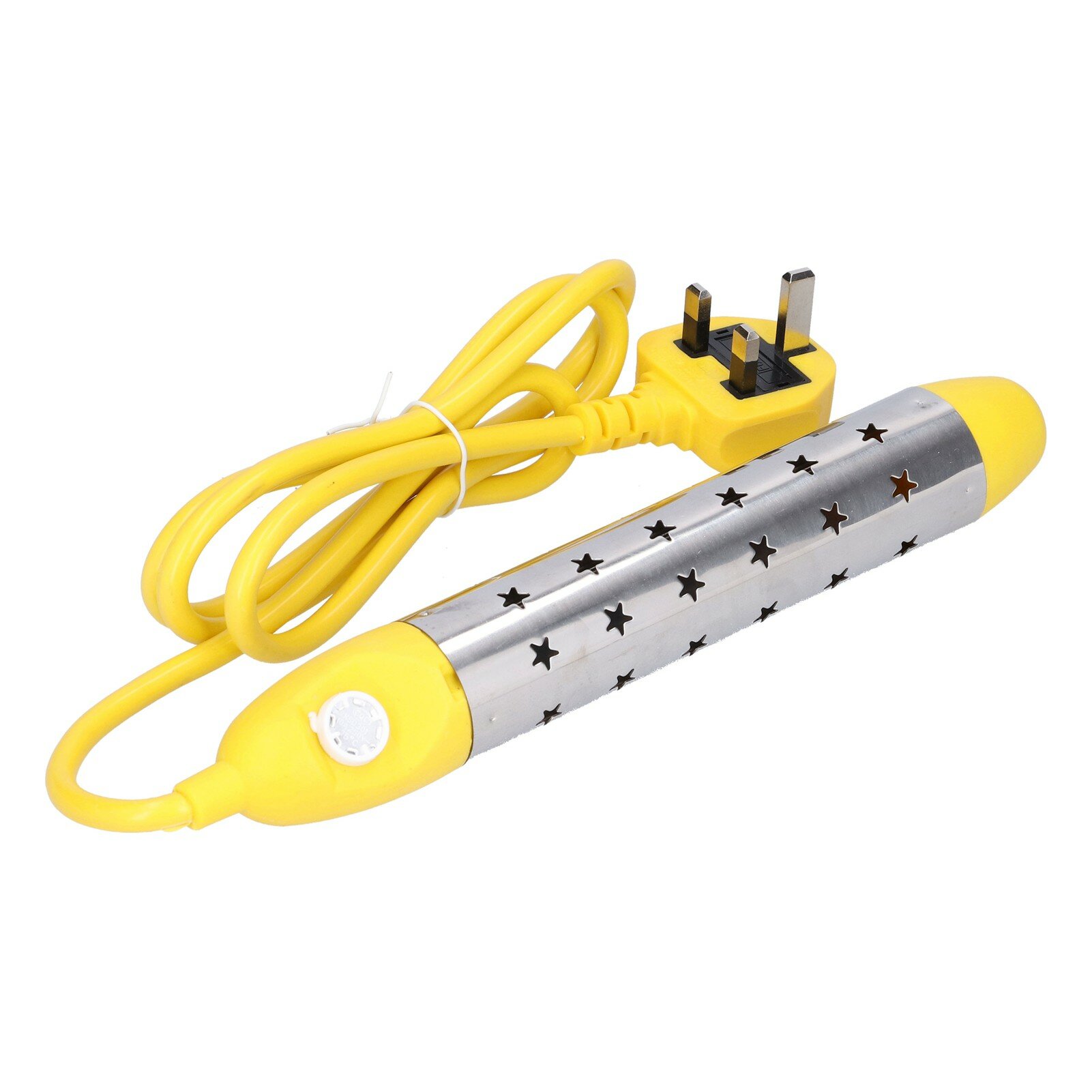 Иммерсионный нагреватель портативный электрический антиопалительный автоматический отключение питания водяной бойлер 2500W материал ABS + нержавеющая сталь частота 50Hz длина шнура 1.2м объем горячей воды 40L время нагрева 30 минут макс температура 75℃ с