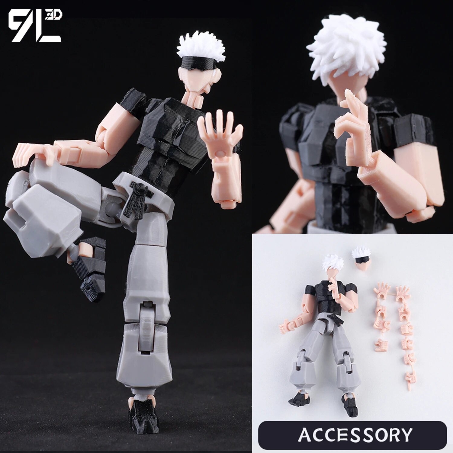 Фигурки Bandai 9L3D Printed Lucky Dummy 13 Jujutsu Kaisen Ryomen Sukuna