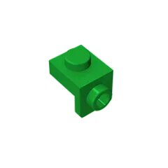 Кронштейн Lego 1x1 Изумрудный (040)